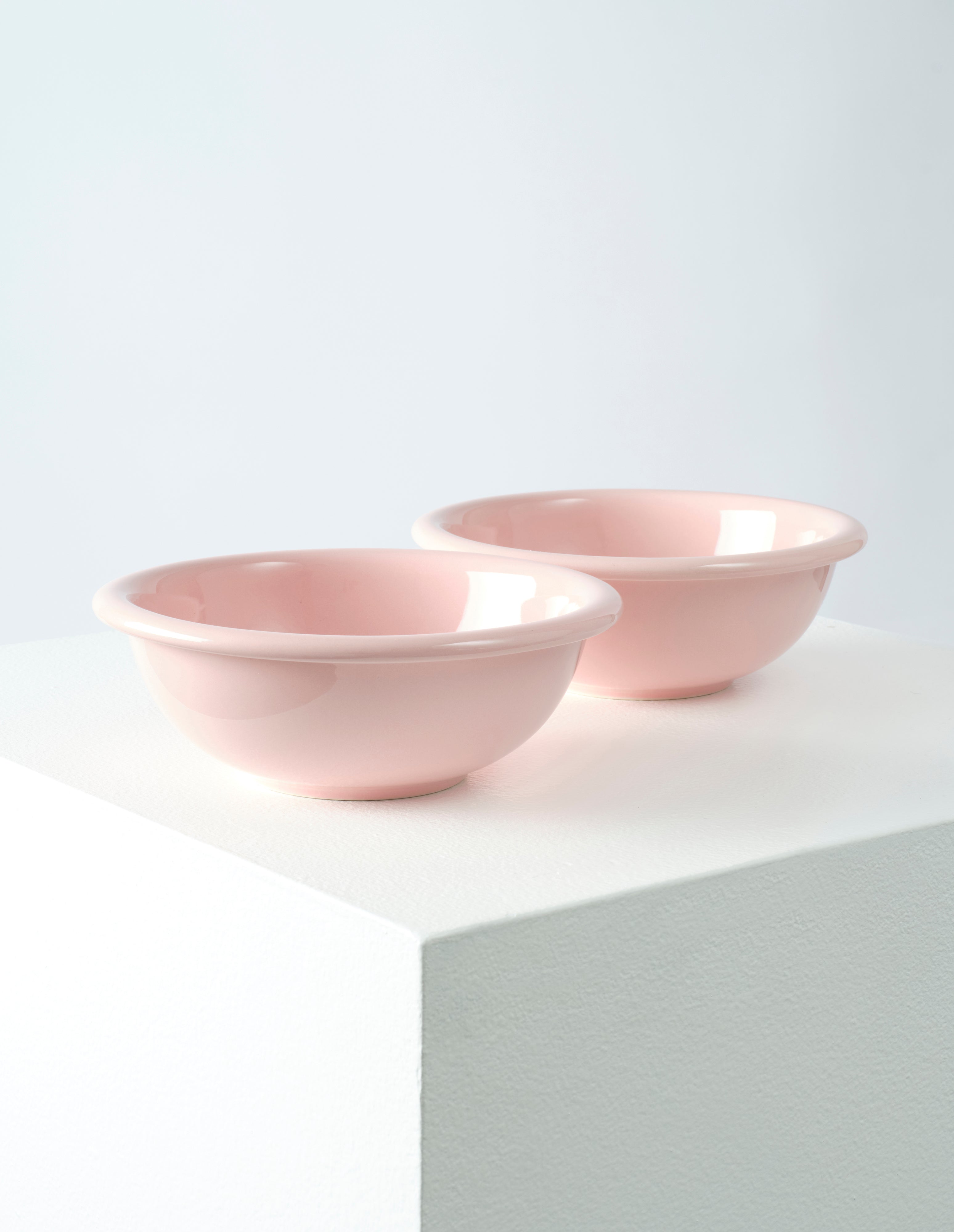 Bronto bowl set of 2 in pink by Hem for Margaret Howell