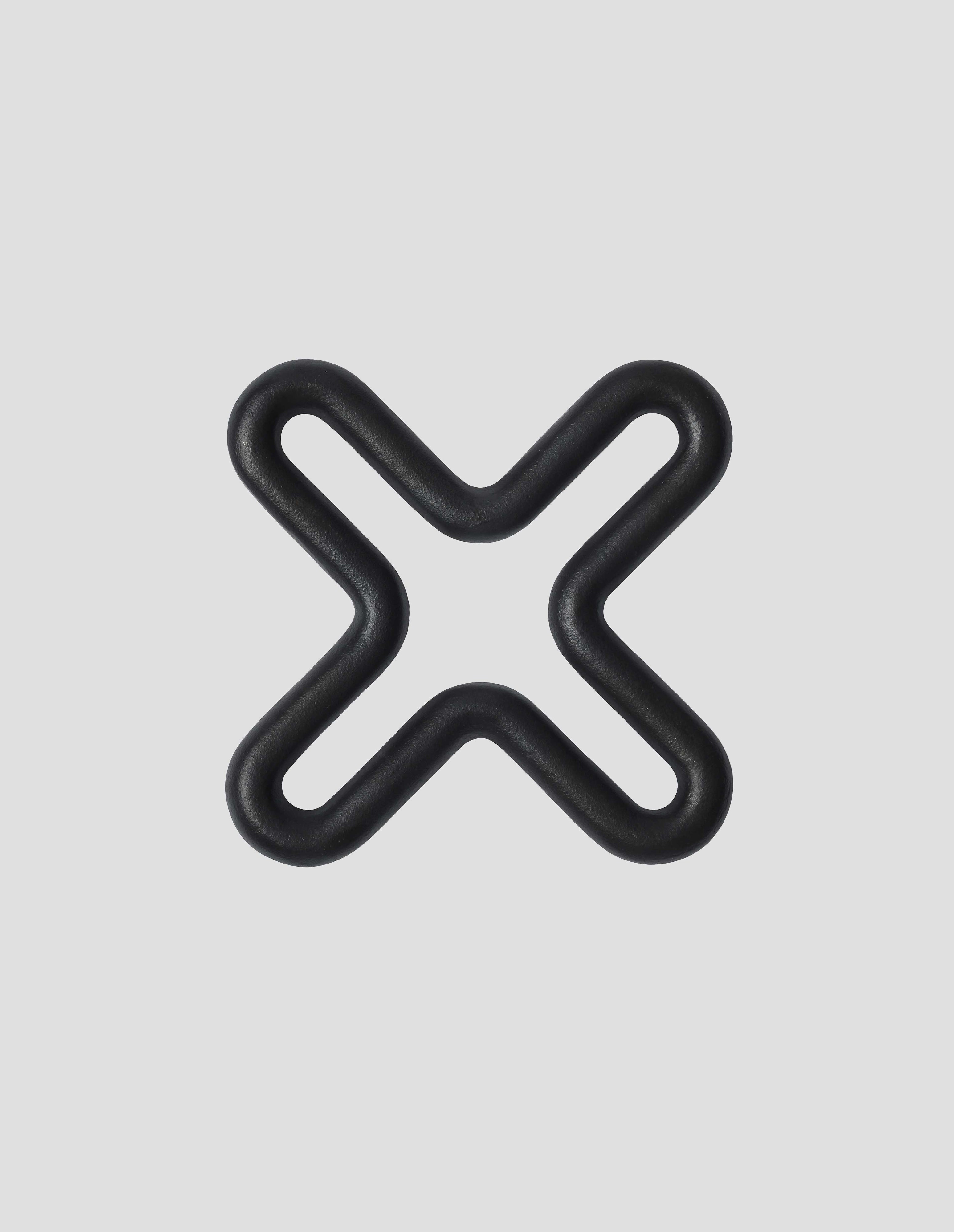 Black cast iron Square Trivet | Margaret Howell