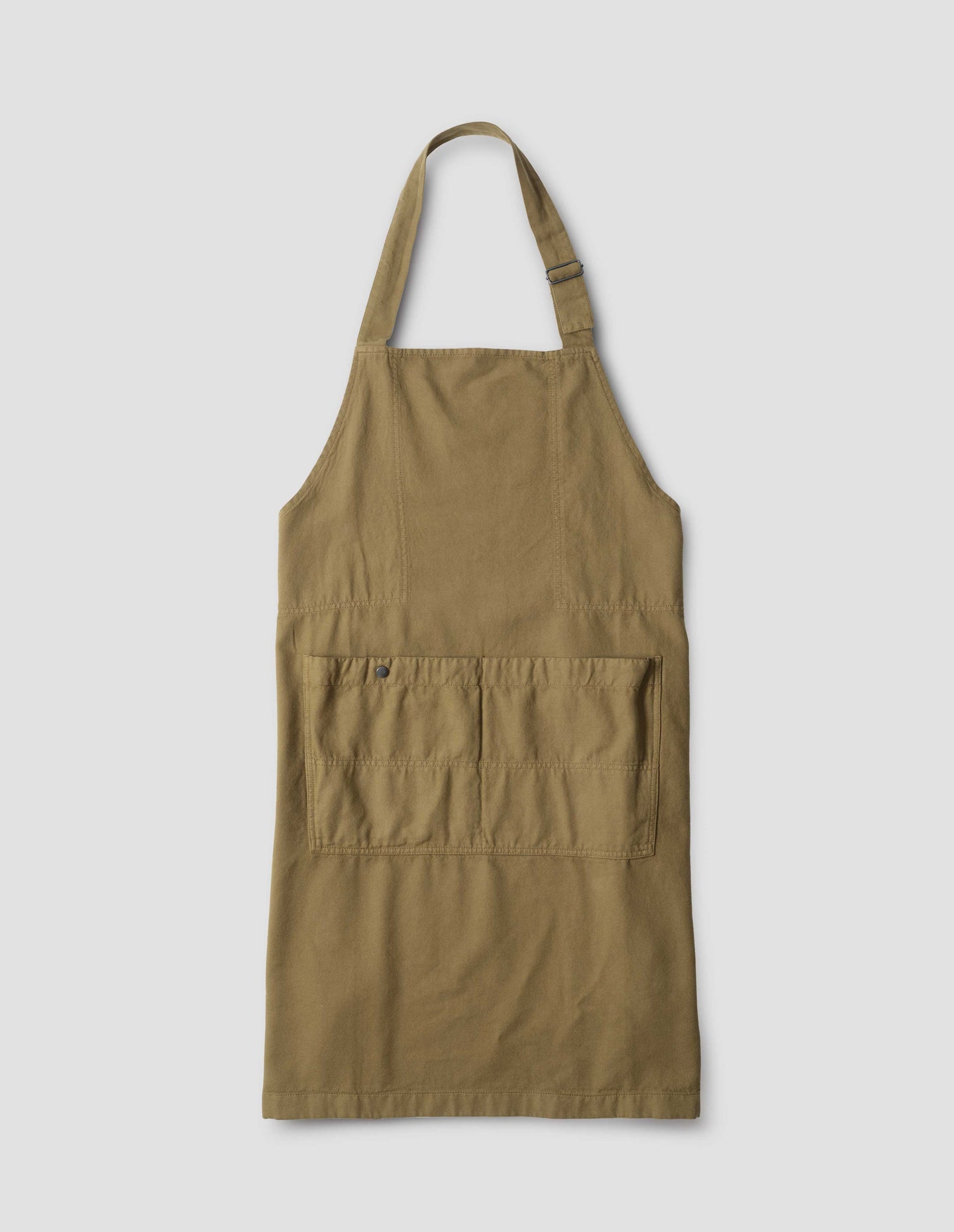 Olive heavy cotton canvas apron | MHL. by Margaret Howell