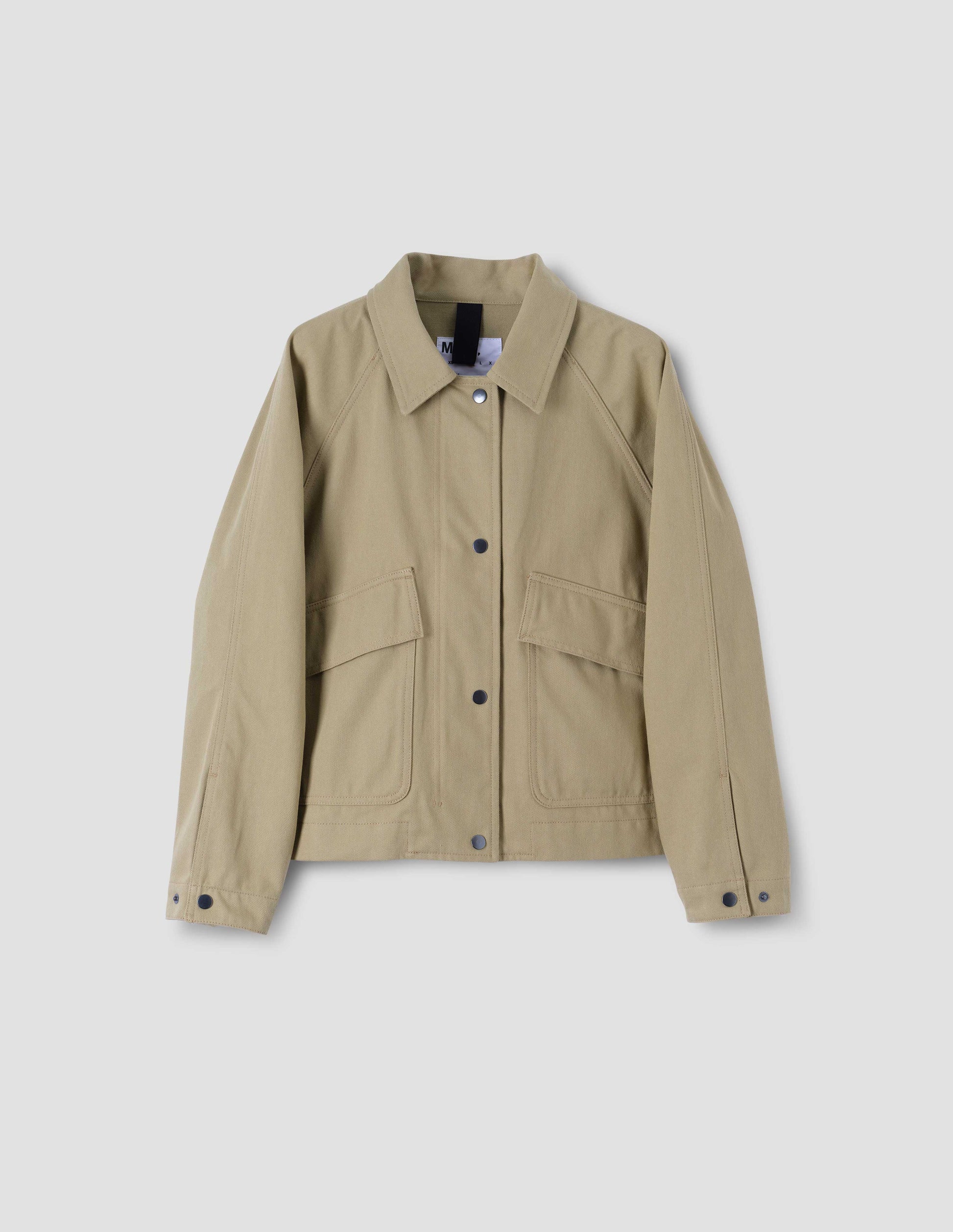 Stone cotton drill work jacket | MHL. by Margaret Howell