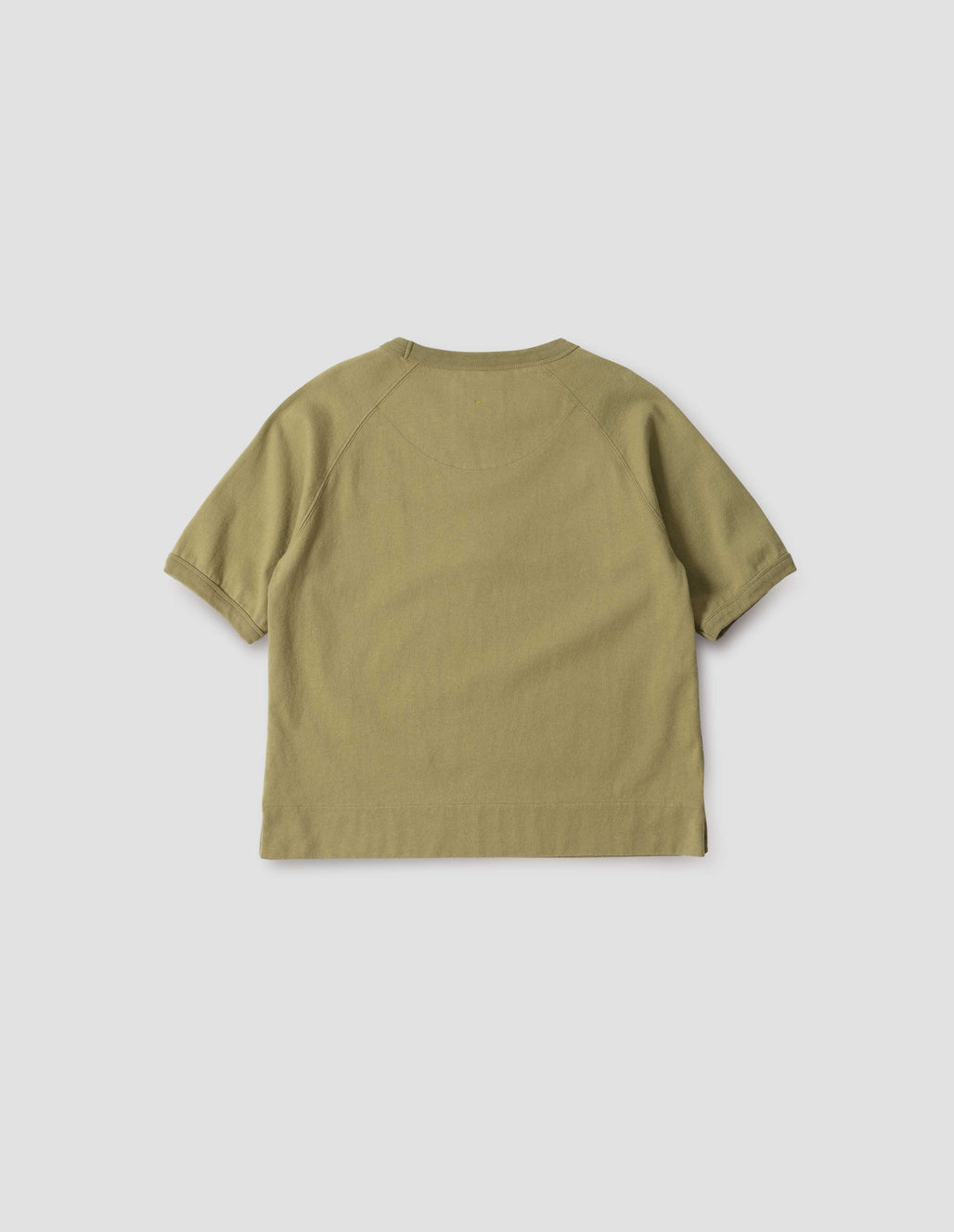 Leaf cotton jersey Raglan Gym Top | MHL. by Margaret Howell