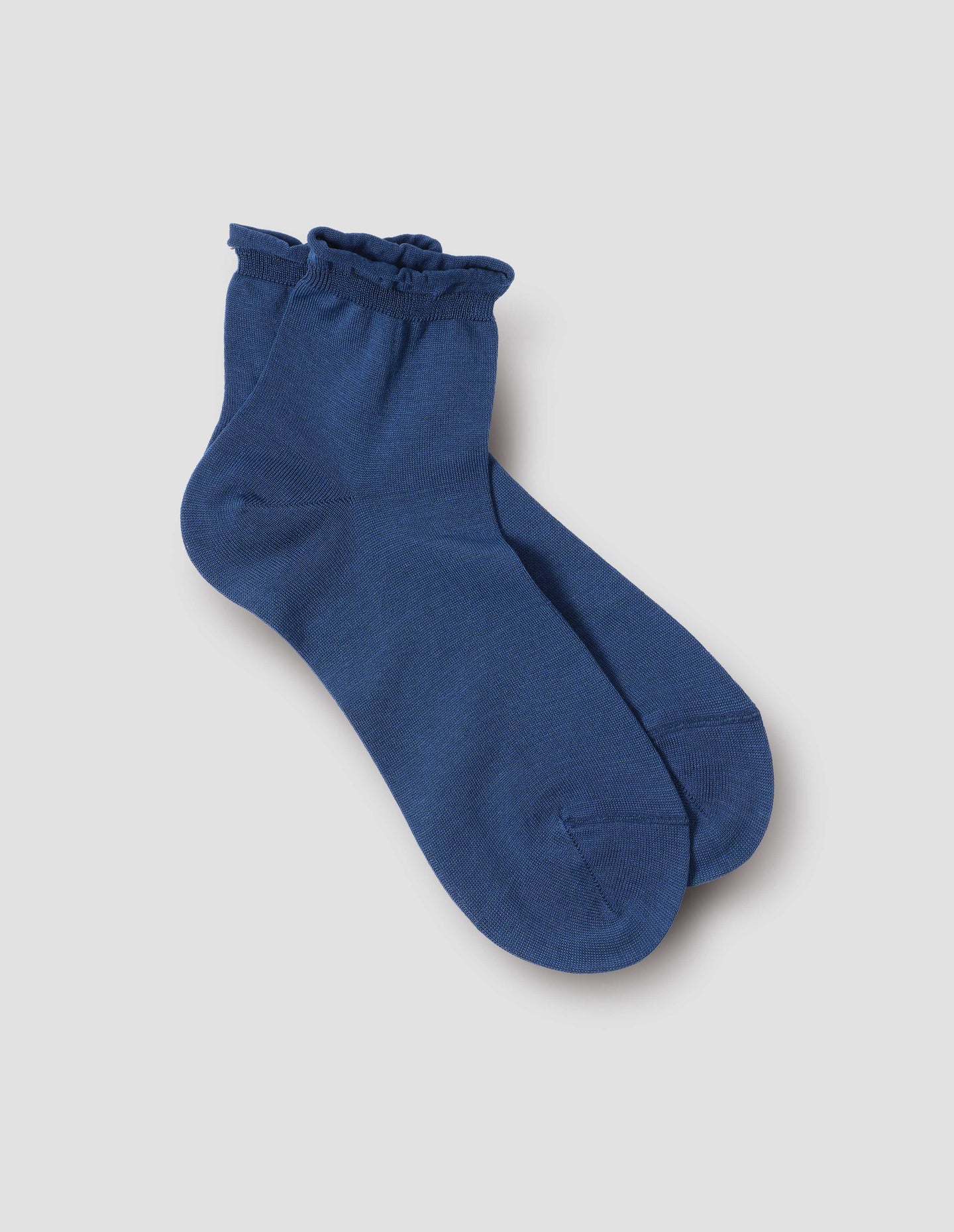 Indigo cotton Bobby Socks | Margaret Howell