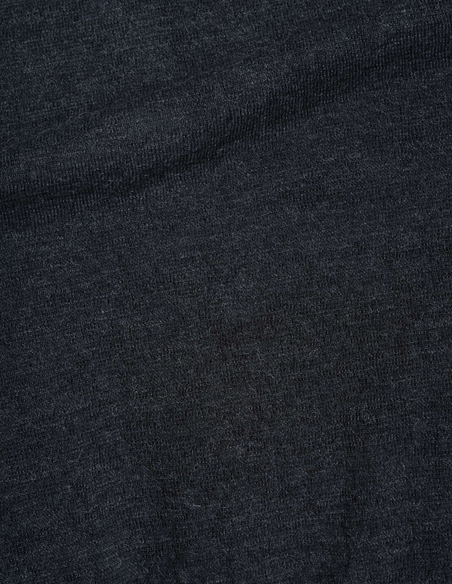 Charcoal wool cotton twist Half Zip Sweater | MHL. by Margaret Howell
